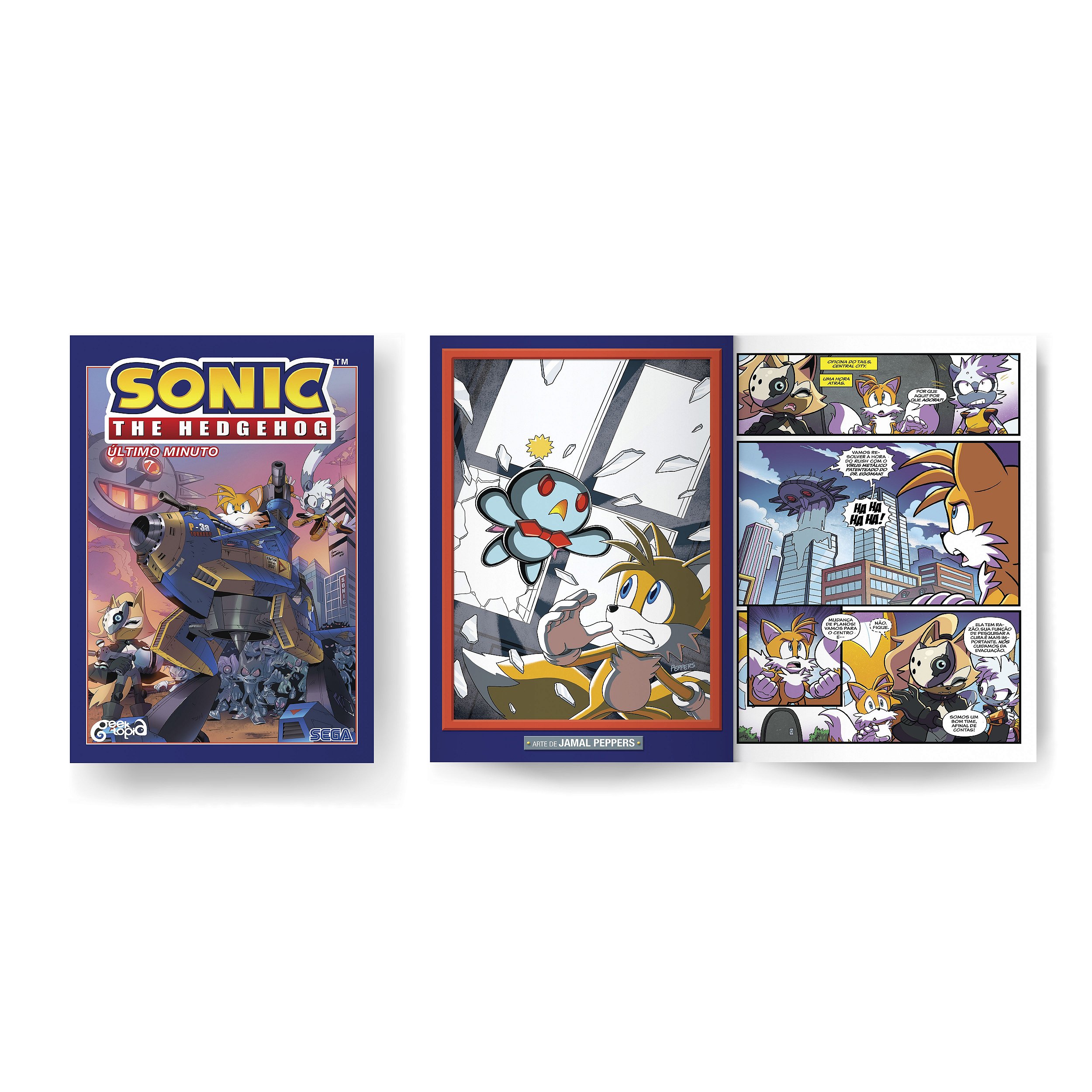 Sonic The Hedgehog Volume 6: Último Minuto (Acompanha Marcador E Pôste ...