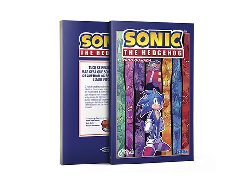 Sonic The Hedgehog Volume 7: Tudo Ou Nada (Acompanha Marcador E Pôster ...