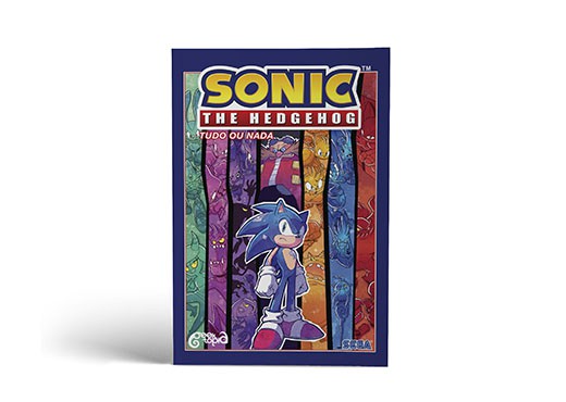Sonic The Hedgehog Volume 7: Tudo Ou Nada (Acompanha Marcador E Pôster ...