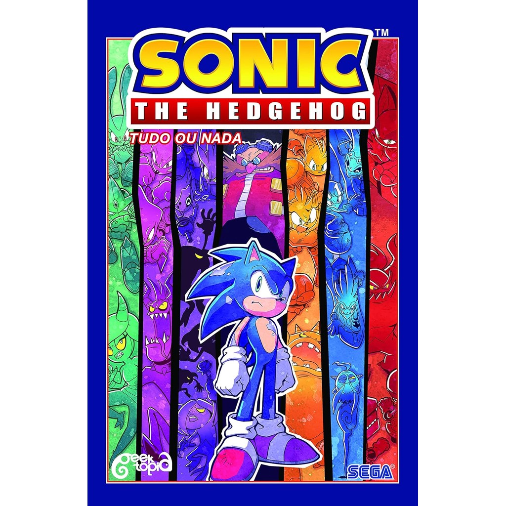 Combo Sonic The Hedgehog Vol. 7 A 12 - Aventuras Épicas E Desafios Inc ...