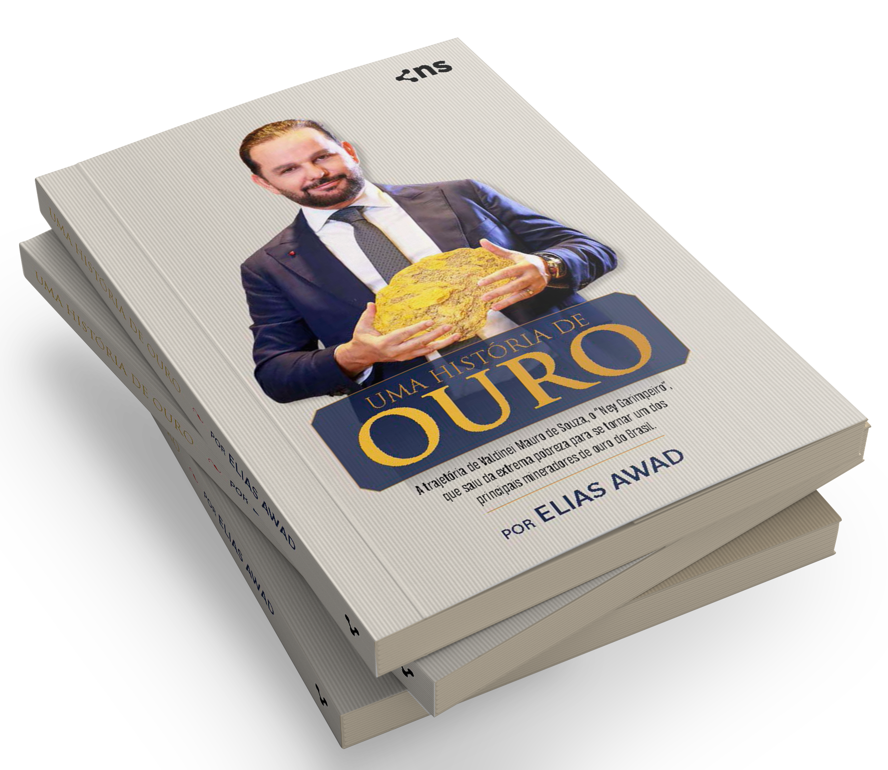 Uma História De Ouro - Por Elias Awad - Amoler - Editora e Livraria