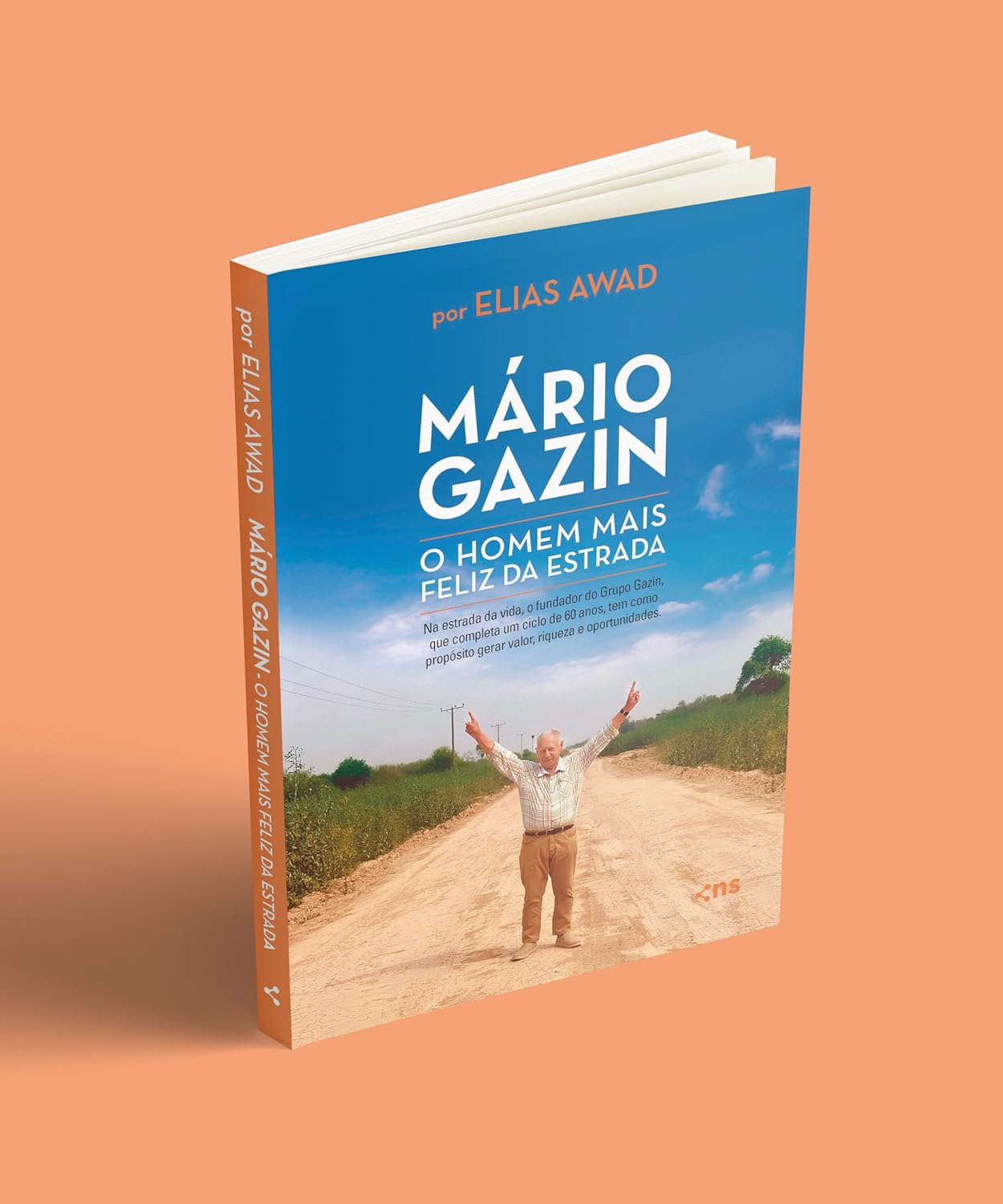 O Homem Mais Feliz da Estrada por Elias Awad - Amoler - Editora e Livraria