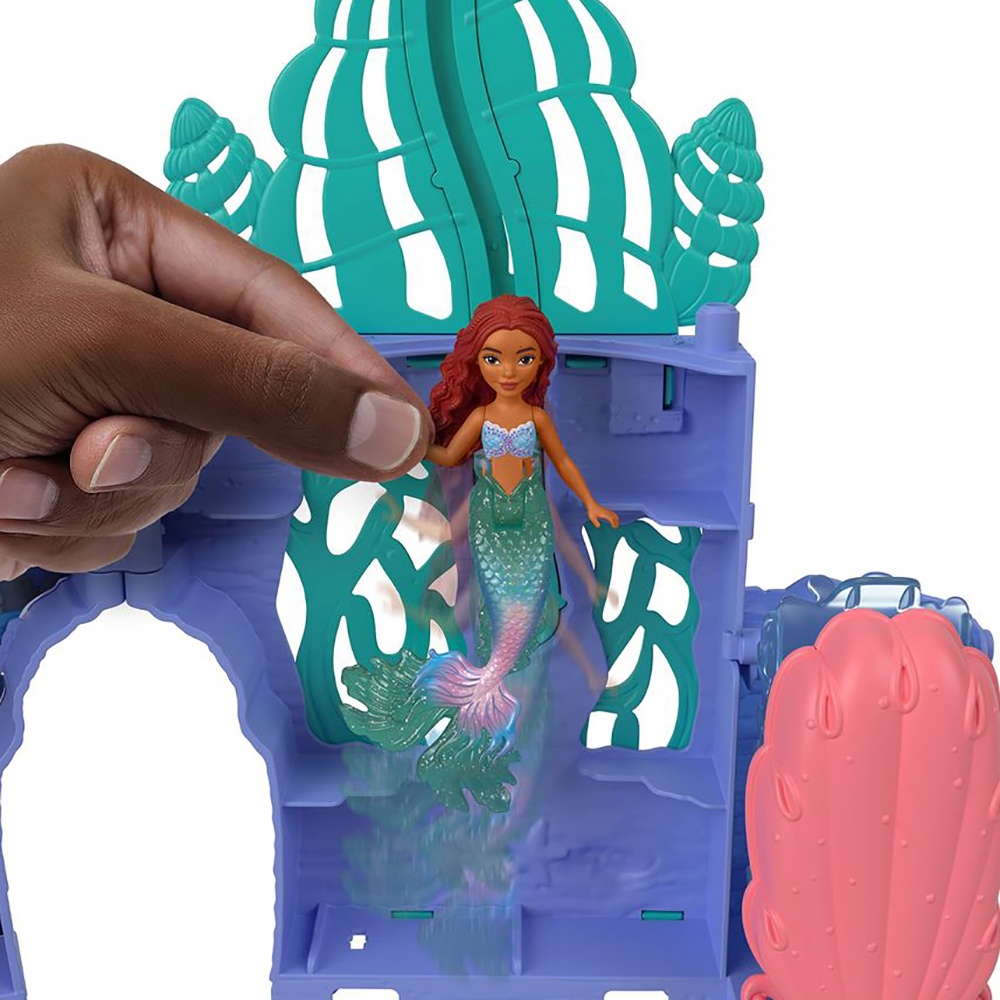 Boneca Ariel Mattel Gruta Secreta de Ariel Lilás - Nuvem de Algodão