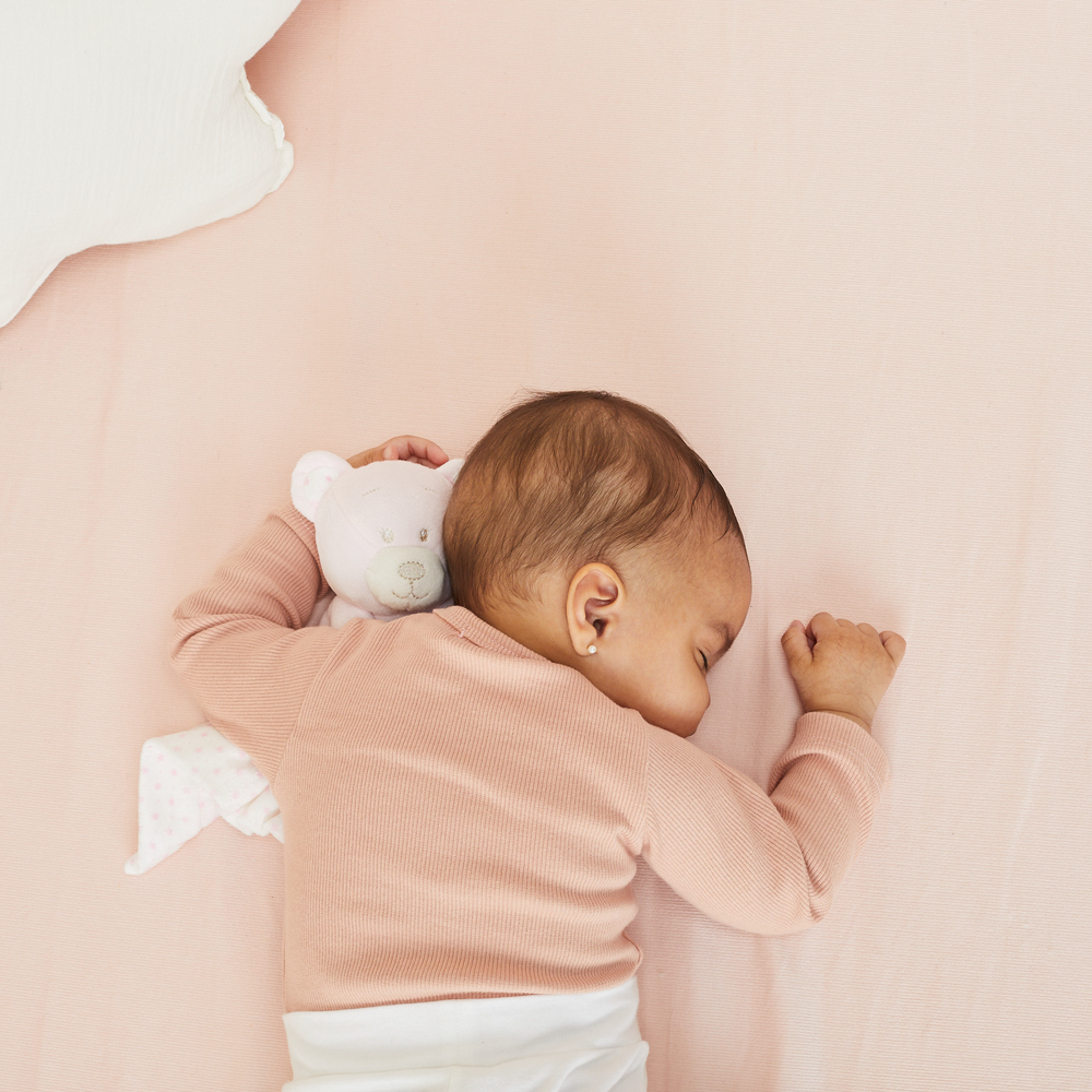 Naninha Buba Soninho Estrelado Rosa - Nuvem de Algodão