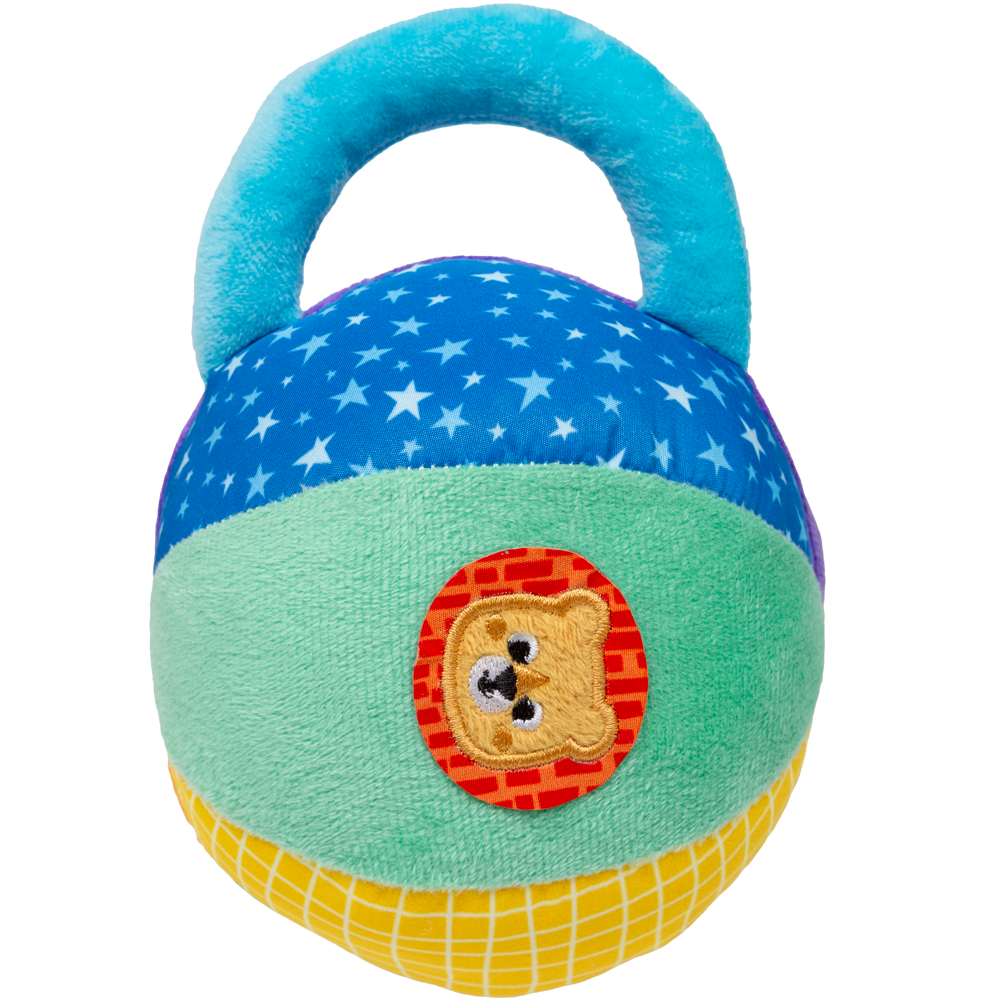 Bola Plush Buba Com Alça Colorida - Nuvem de Algodão