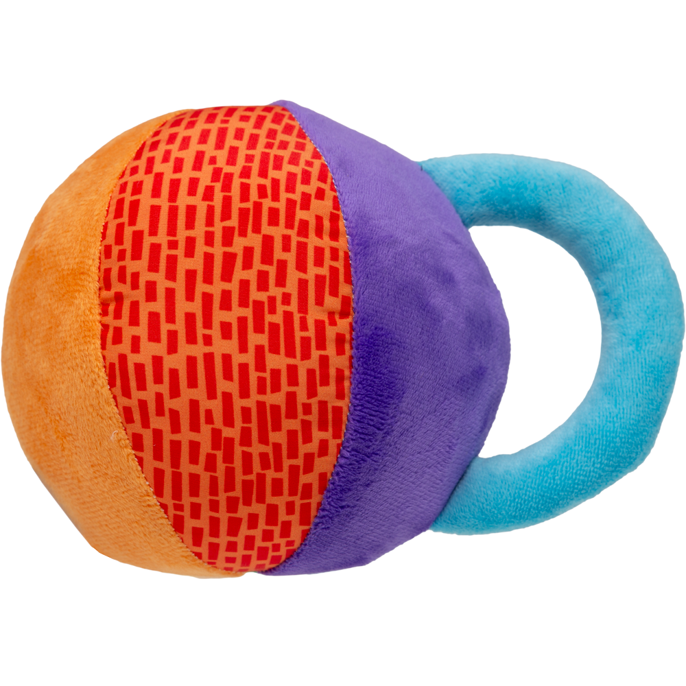 Bola Plush Buba Com Alça Colorida - Nuvem de Algodão