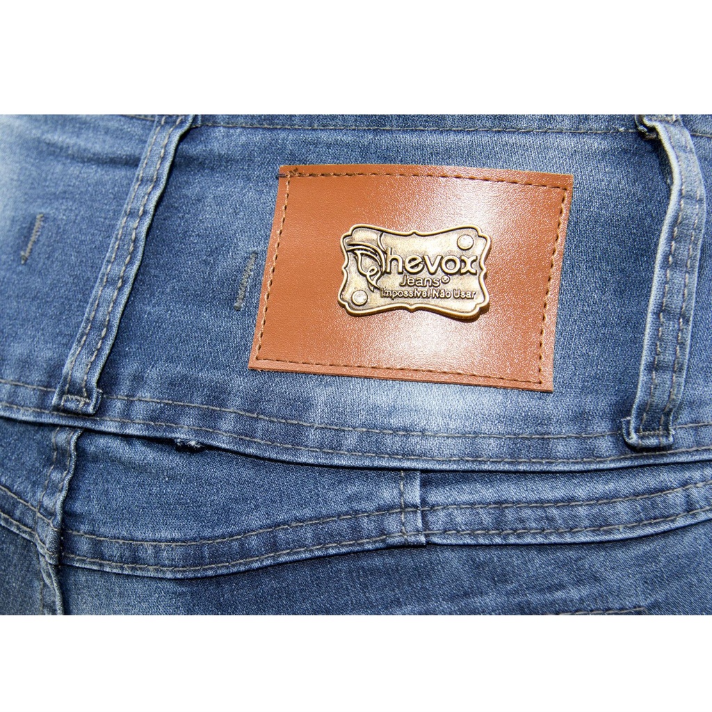 Calça Jeans Hevox Azul Modelo Legging Levanta Bumbum - Compre Agora ...