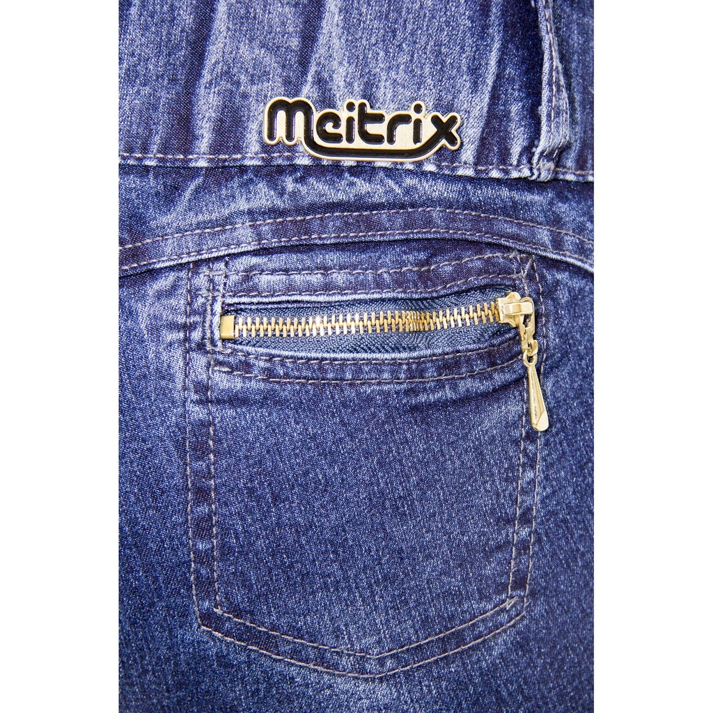 Calça Jeans Legging Feminina Meitrix Azul Escura com Bolsos - Compre ...
