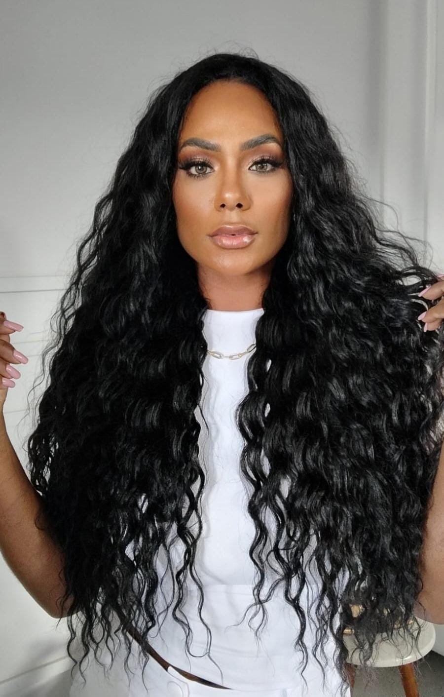 Lace Wig Samara - Preto 1B #bio - Kell Hair Brasil