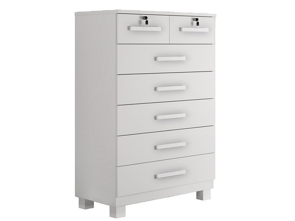 Cômoda Barcelona 7 Gavetas - Benetil - ítaly móveis estofados e decoraçoes