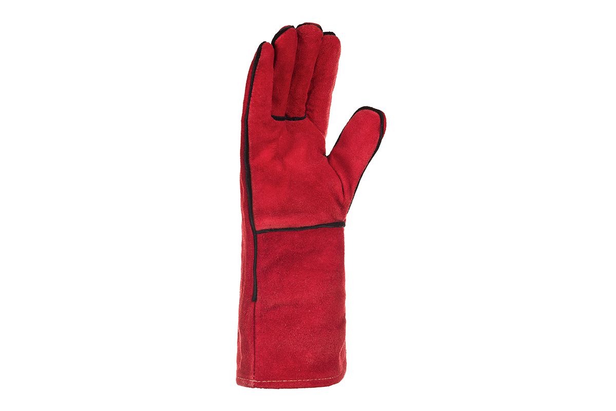 LUVA SOLDADOR DE RASPA/COURO 35cm CA615K DELTA PLUS CA 38222 ...