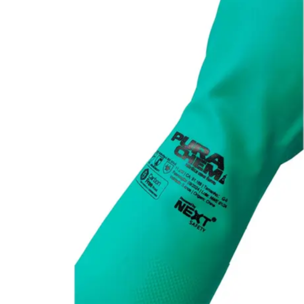 KIT C/4 LUVAS NITRILICA S/ SUPORTE TEXTIL PURACHEM C/ FORRO CA.51168 NEXT SAFETY - Abrasivos ...