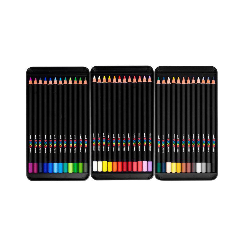 Estojo Lápis Posca 36 cores - Casa Vantim