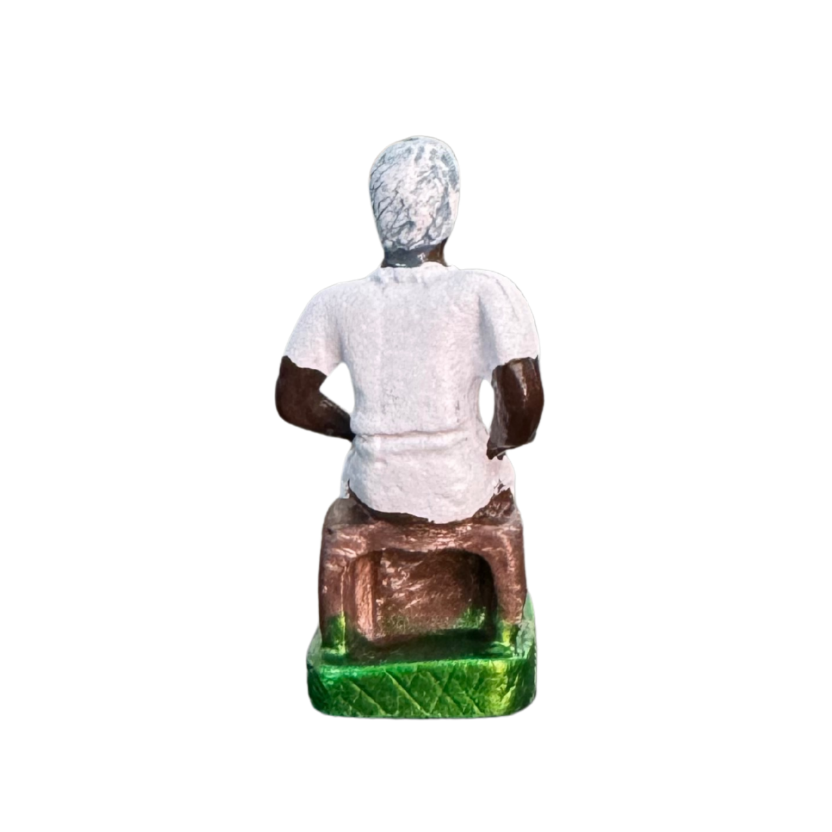 IMAGEM EM CHUMBO - PRETO VELHO 5CM COR | Atacado de Umbanda - Atacado ...