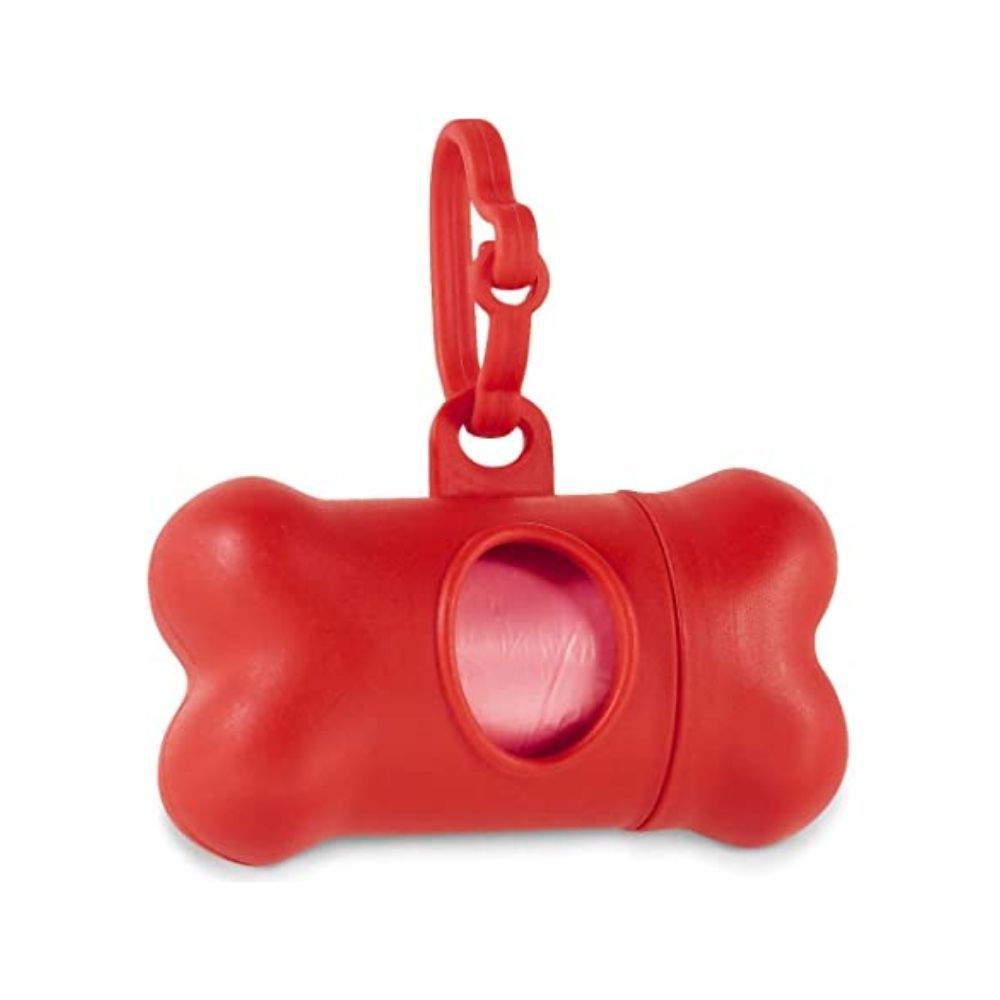 Kit Cata Caca Porta Saquinhos + 1 Rolo Com Sacos Lixo Pet Cães Gatos ...