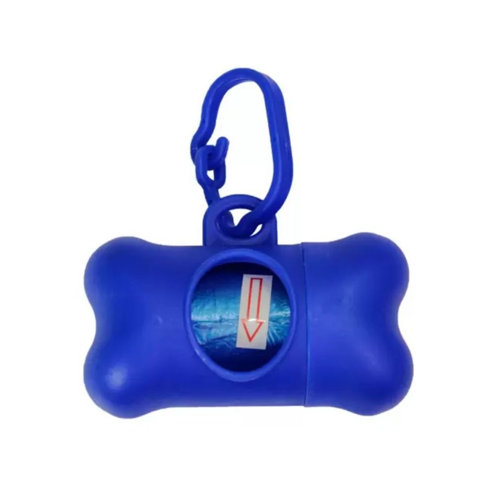 Kit Cata Caca Porta Saquinhos + 1 Rolo Com Sacos Lixo Pet Cães Gatos ...