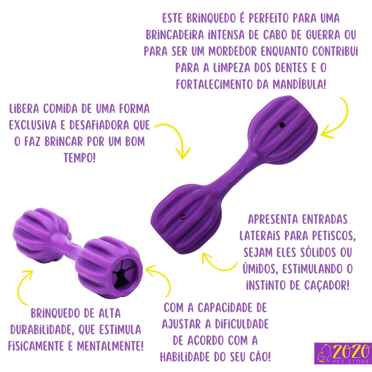 Kit Enriquecimento Ambiental Para Creche Hotel Pet 11 Itens Amicus ...