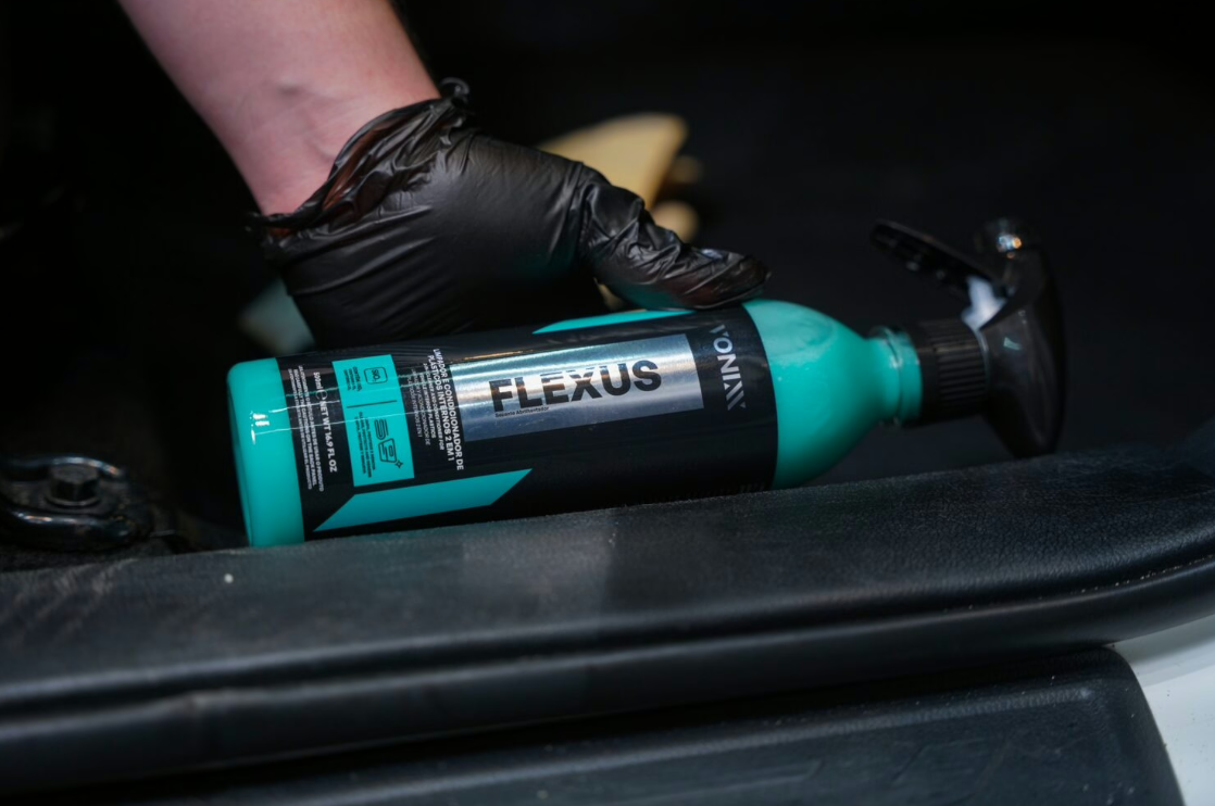 FLEXUS 500ML LIMPADOR E CONDIC DE PLASTICO INTERNO - TED Distribuidora - Produtos para Autos ...