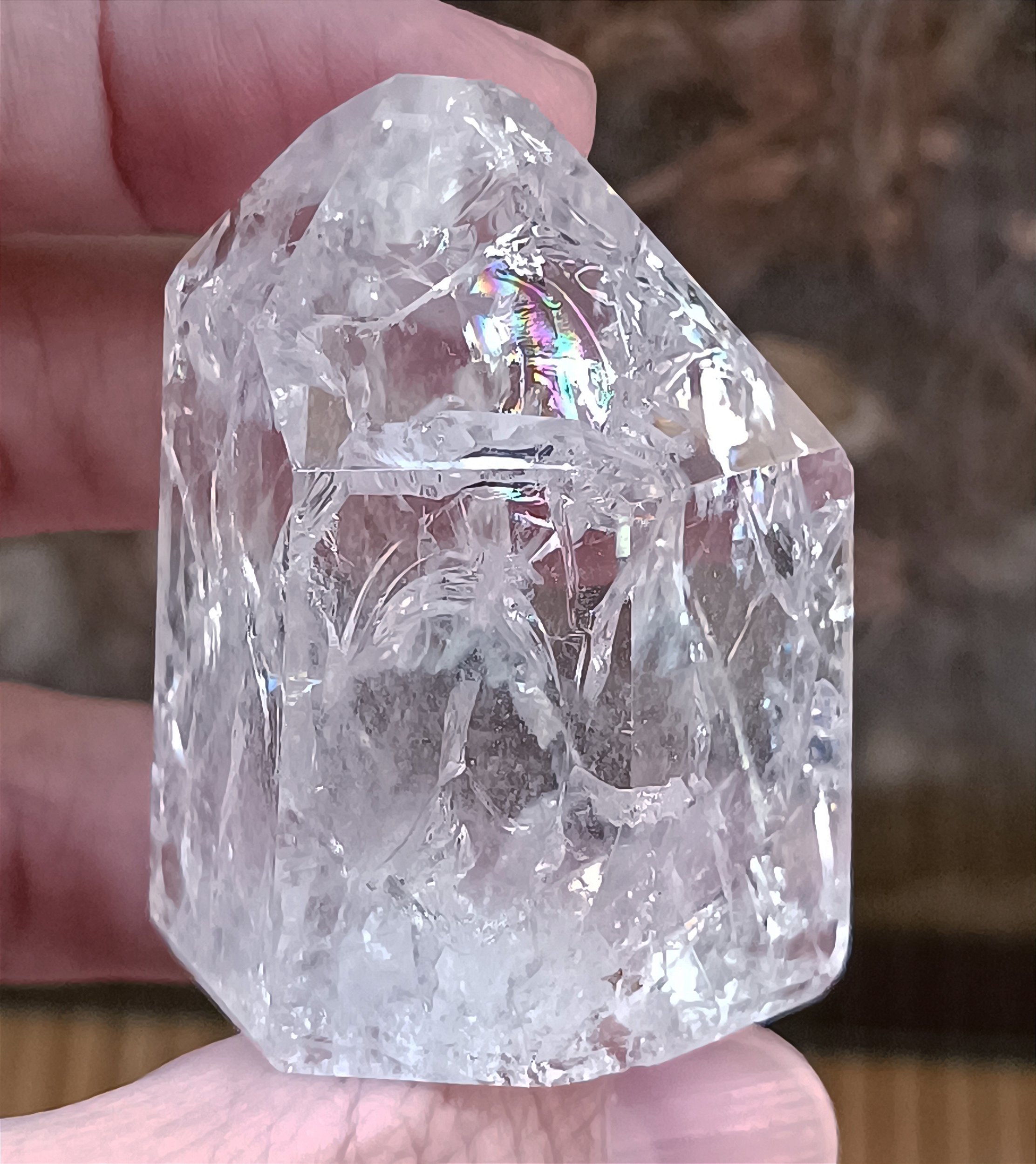 Fire and Ice Quartz - Nirvana Cristais