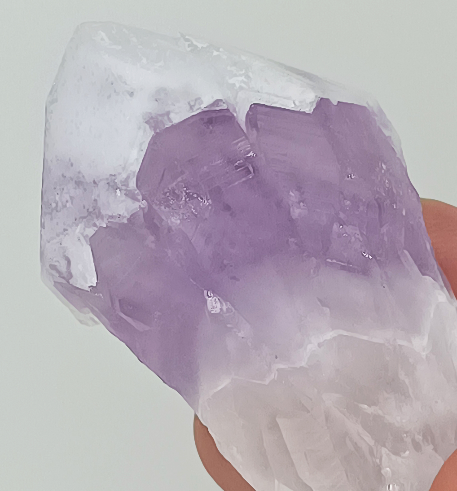 Raiz de Ametista Lavanda - Ice Cap - Nirvana Cristais