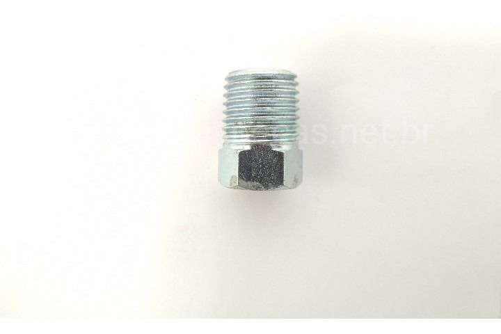 TAMPÃO ROSCA MACHO 1/4 NPT PARA COMPRESSOR - Mak Ferramentas e Peças