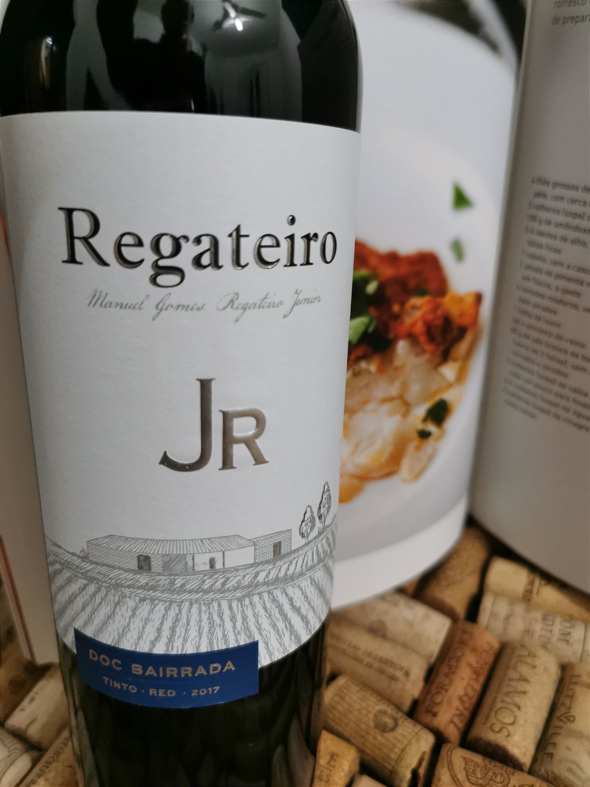 Regateiro Jr Tinto Bairrada DOC 2017 - Saca a Rolha - Enogastronomia fora da caixa!