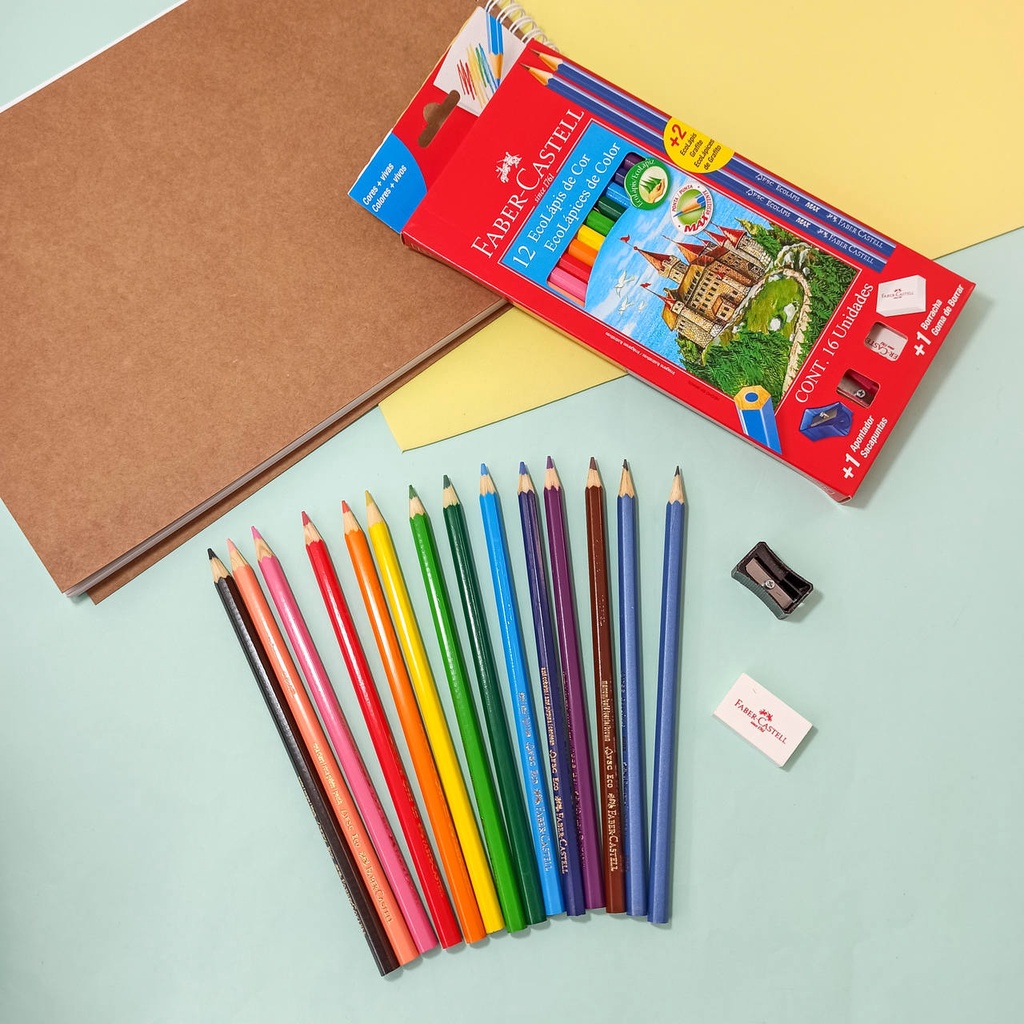KIT LAPIS DE COR FABER CASTELL. - Erick Store
