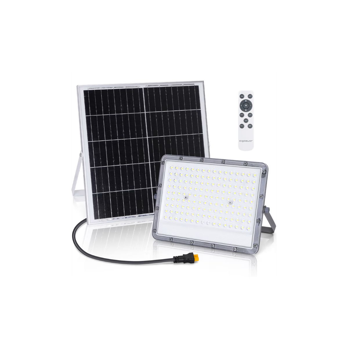 Refletor LED SOLAR 200w 6500k 5606 - Rlux Iluminação Ltda