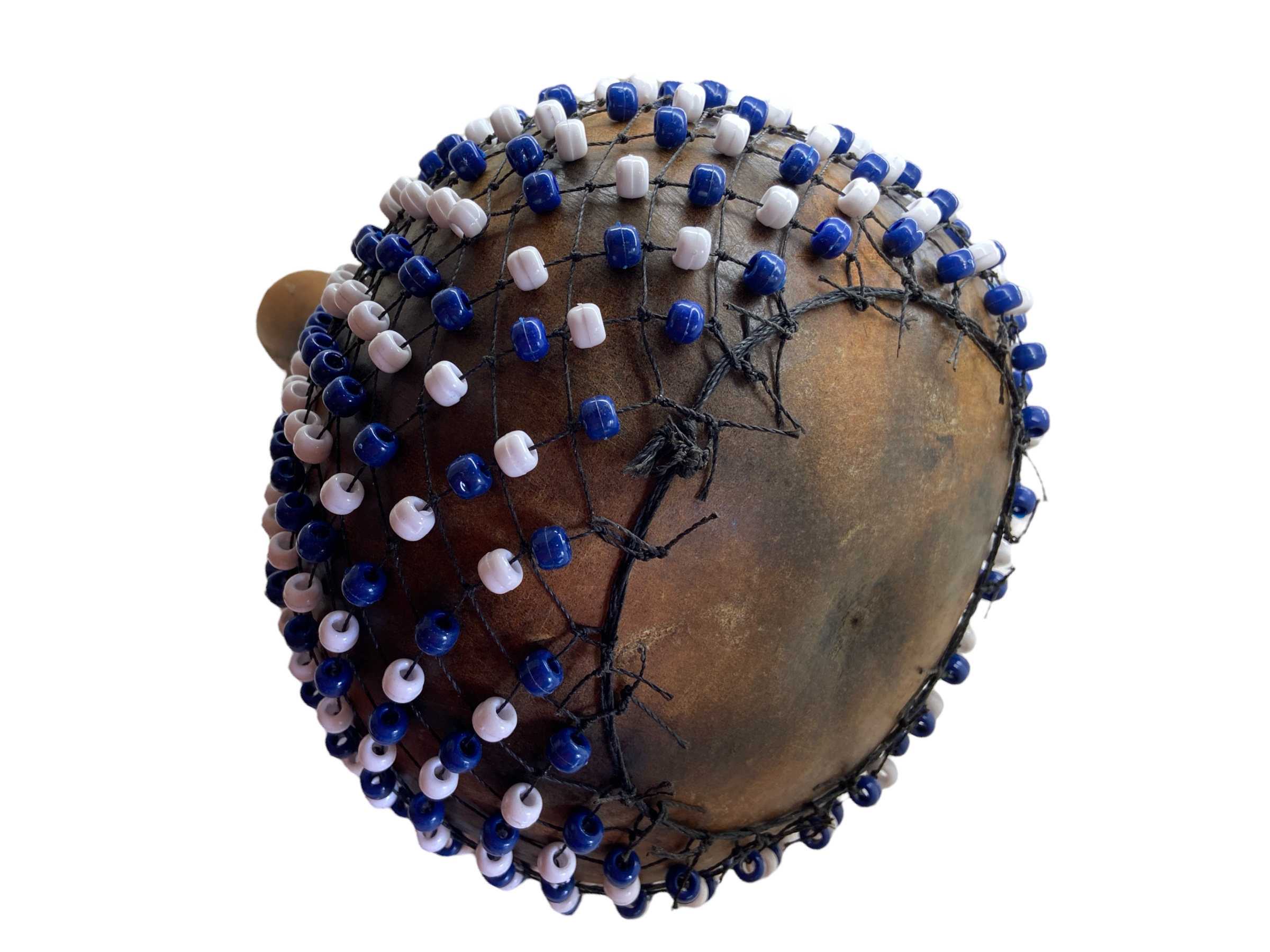 Xequerê Artesanal Abê Agbê Instrumento Africano Cabaça Médio - O ...