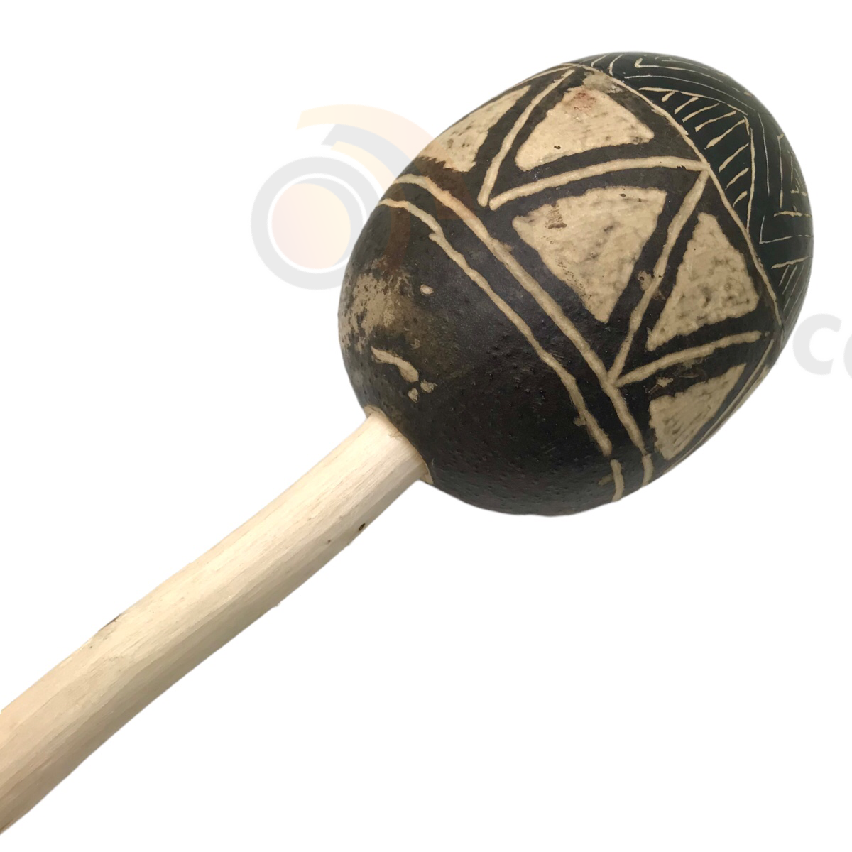 Maraca Chocalho Instrumento Indígenas Cabaça Artesanal - O Acústico ...