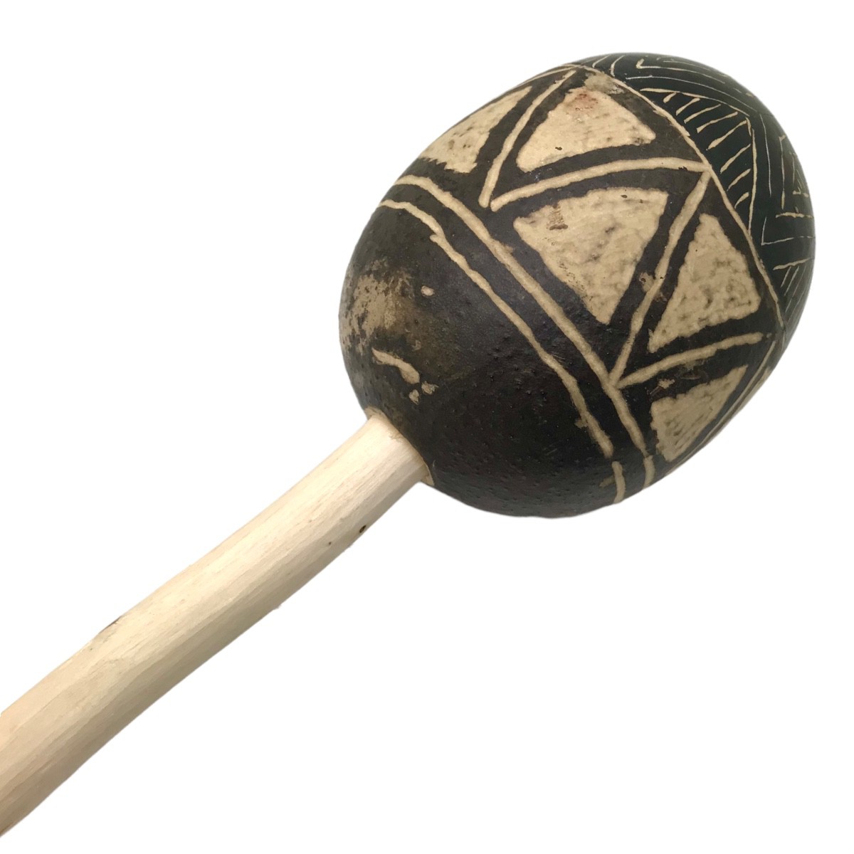 Par Maraca Chocalho Instrumento Indígenas Cabaça Artesanal - O Acústico ...