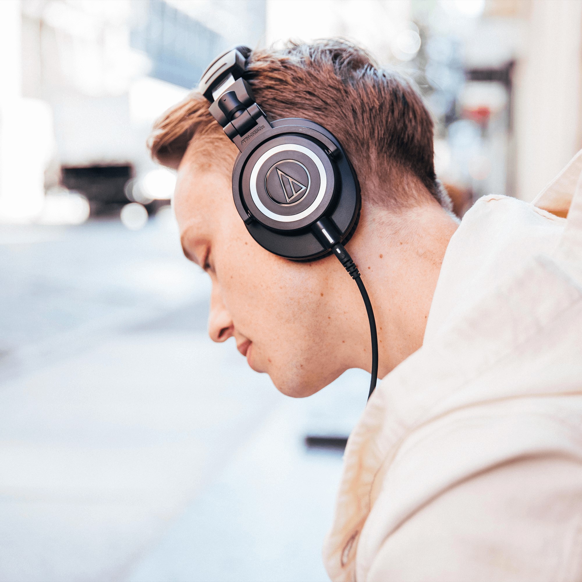 Fone De Ouvido Over Ear Audio-Technica M-Series ATHM50X - O Acústico ...