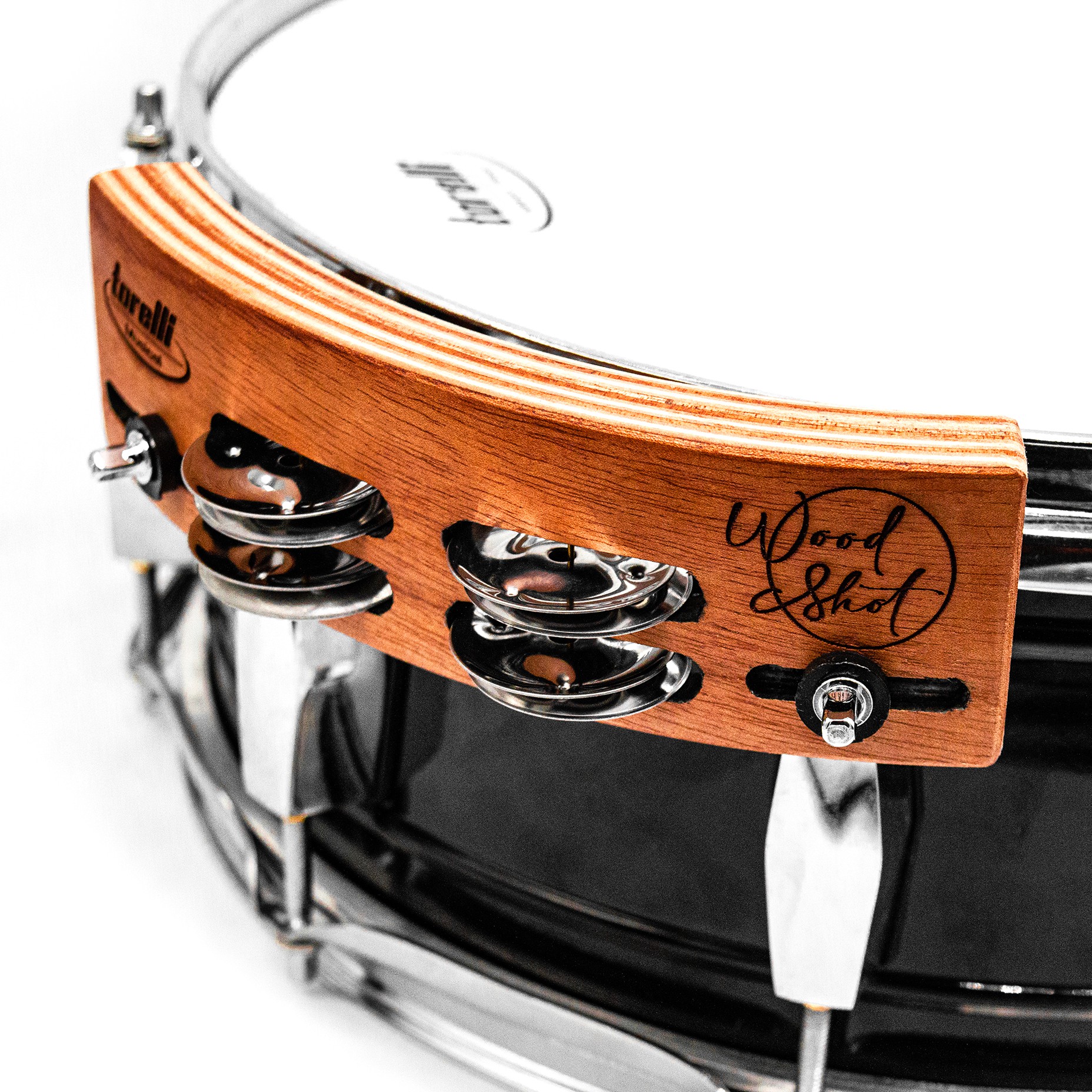 Aro Madeira Torelli Wood Shot com Platinela Caixa de Bateria - O ...