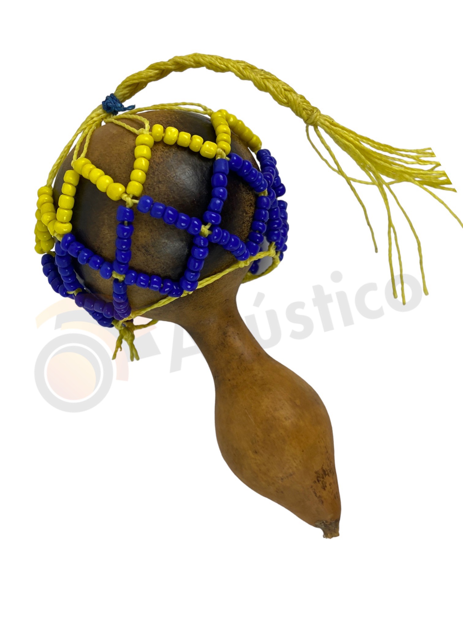 Xequerê Artesanal Abê Agbê Instrumento Africano Cabaça Mini - O ...