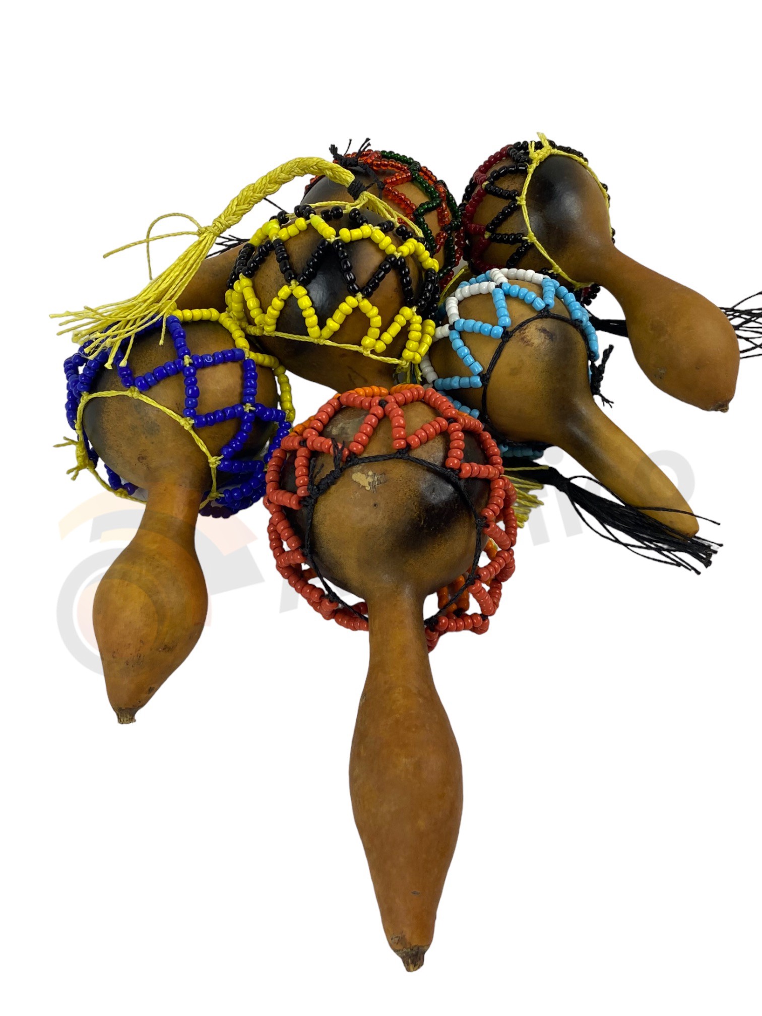 Xequerê Artesanal Abê Agbê Instrumento Africano Cabaça Mini - O ...