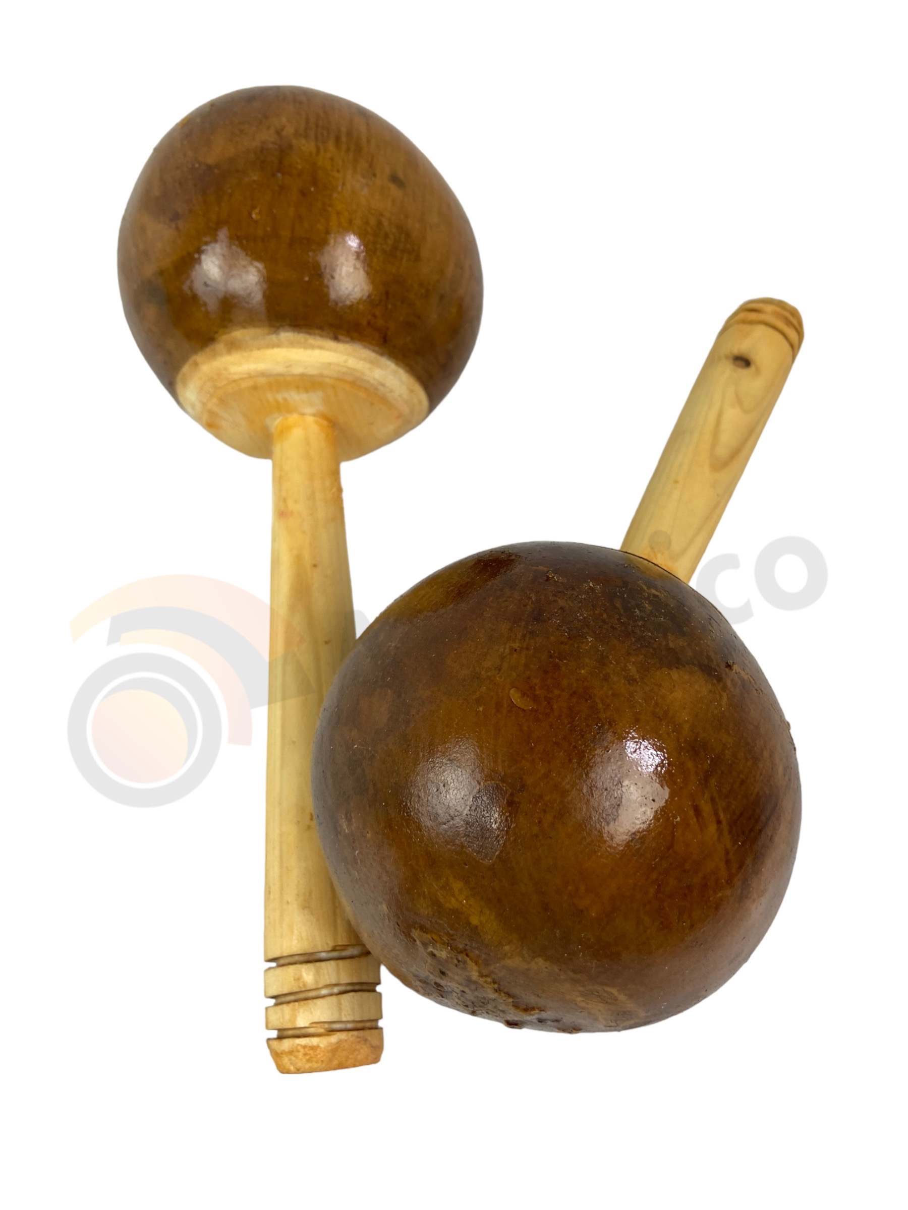 Par de Maraca de Cabaça cor Natural Profissional GRD - O Acústico ...