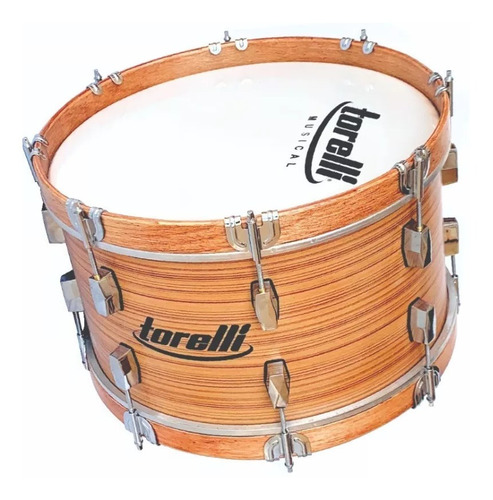 Zabumba Torelli 16"x25 Cm de Madeira Linheiro TZ730 - O Acústico ...