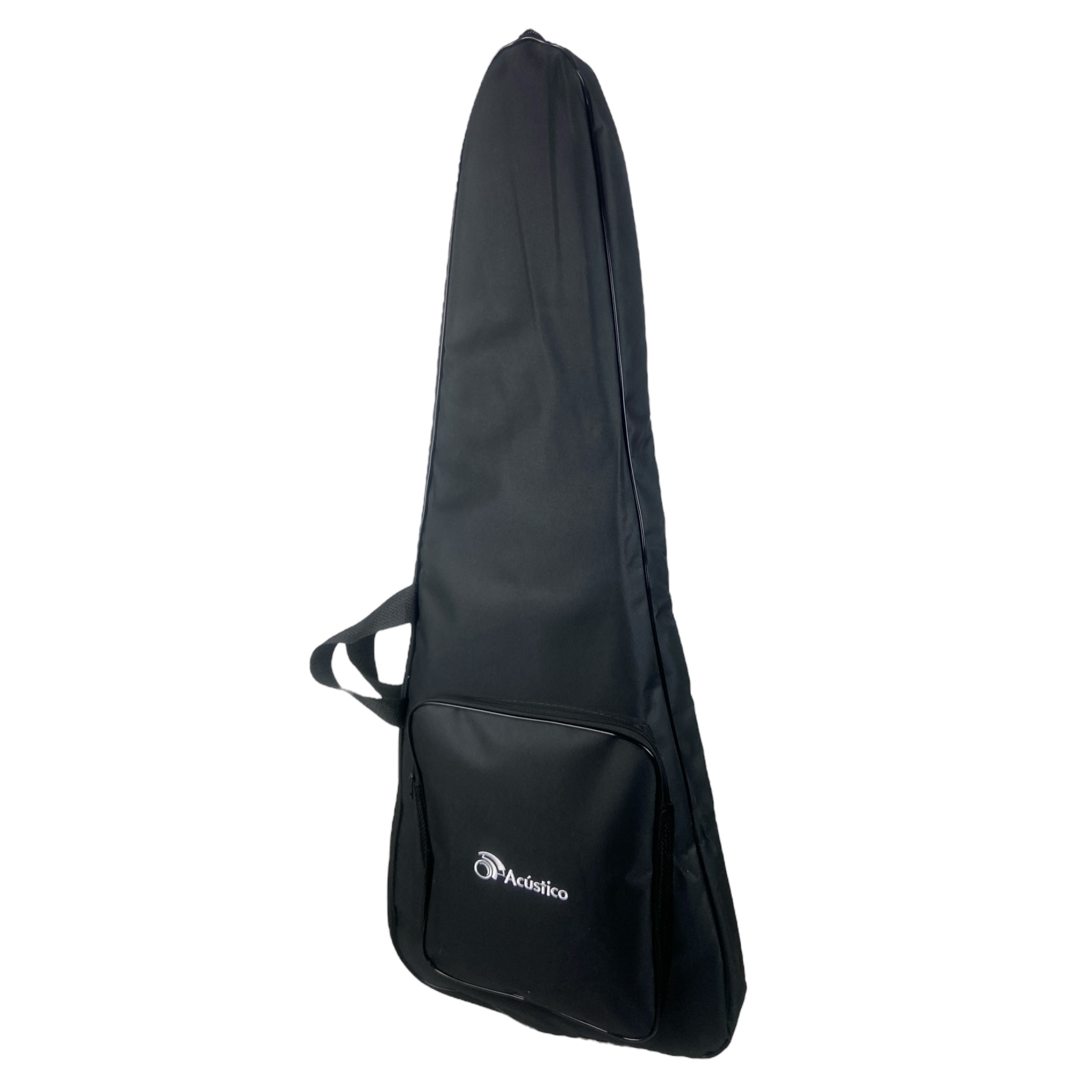 Capa Para Guitarra Com Bolso E Alça Simples Preta - O Acústico ...
