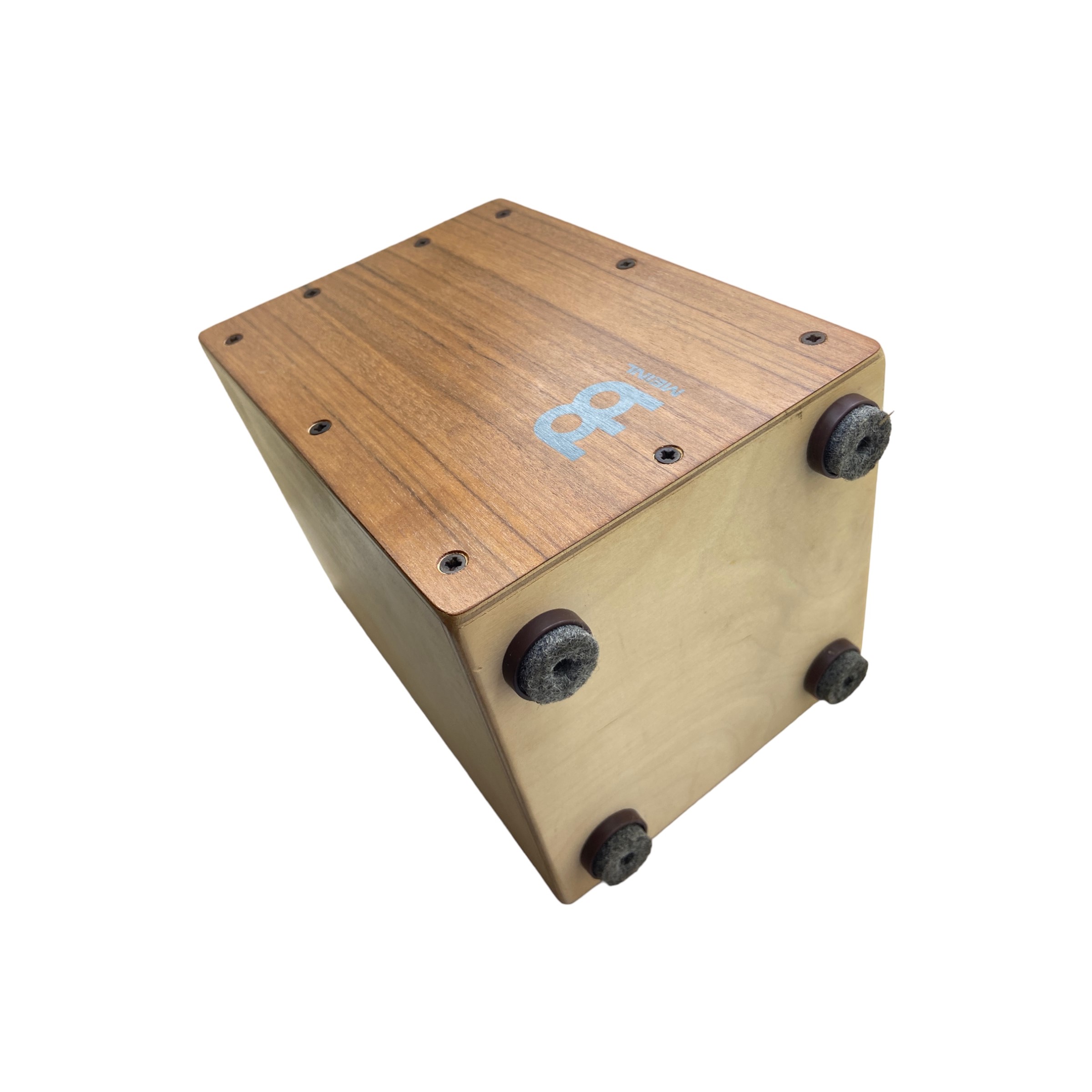 Cajón Mini Meinl Souvenir Tampa Listrada Natural - O Acústico ...
