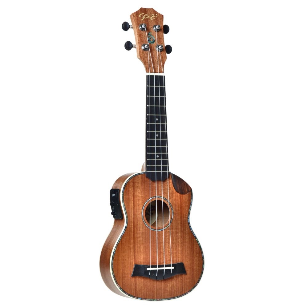 Ukulele Seizi Maui Crush Soprano Elétrico Sapele Com Bag - O Acústico ...