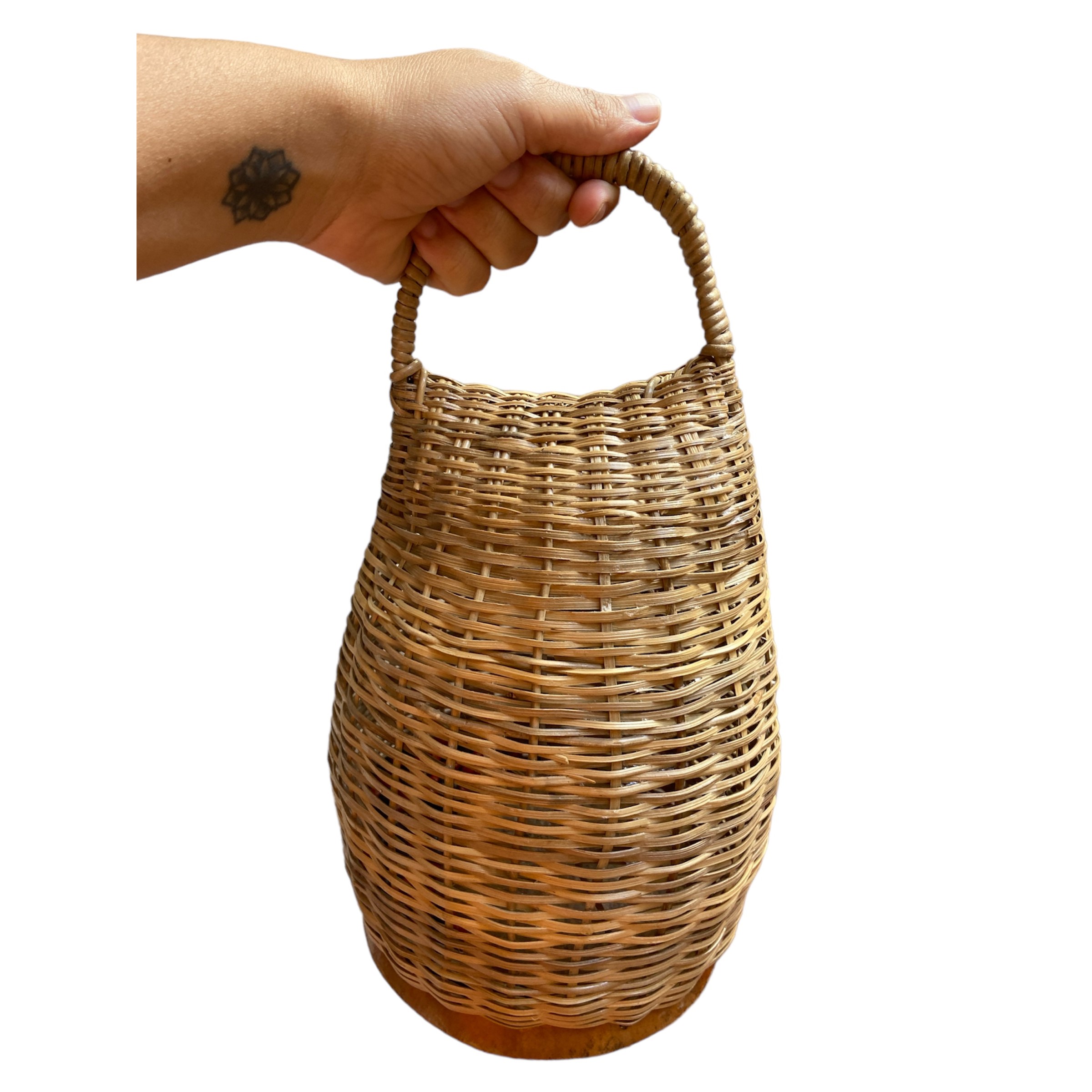 Caxixi Gigante Palha Trançada Para Berimbau E Capoeira - O Acústico ...