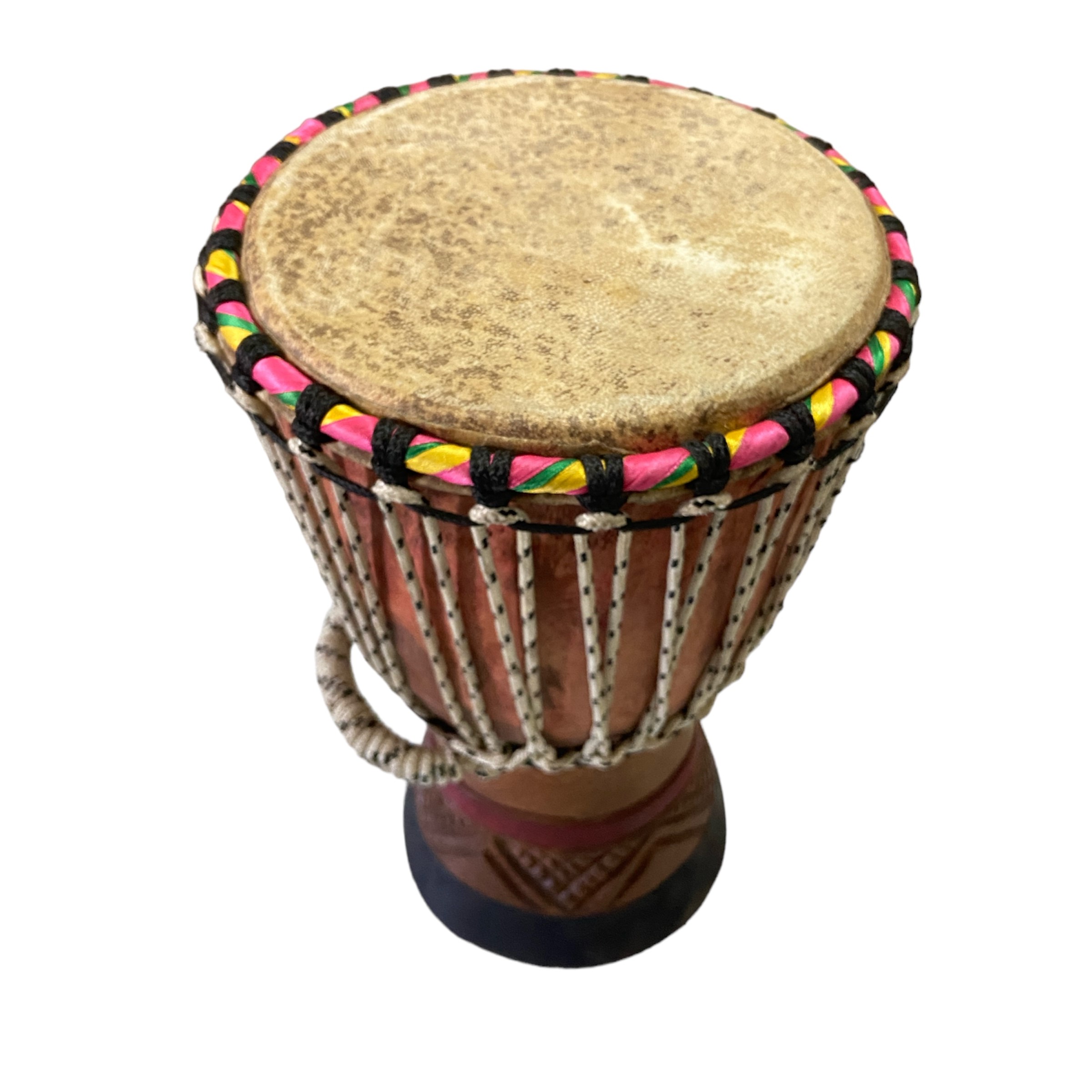 Tambor Djembê Percussão Africana 8.5" X 38 Cm Pele Couro - O Acústico ...