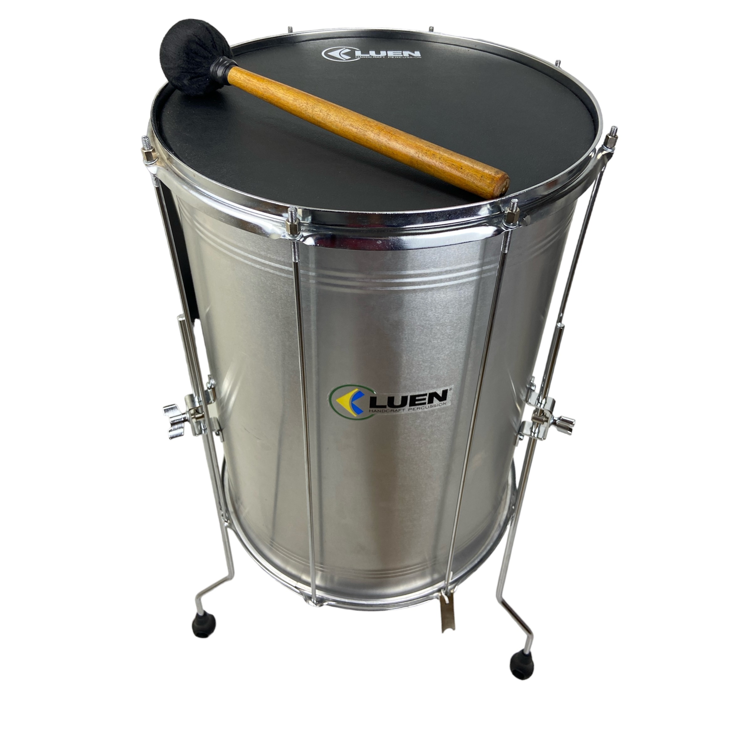 Surdo Luen Profissional 18"x60 Em Alumínio Com Pele Leitosa - O ...