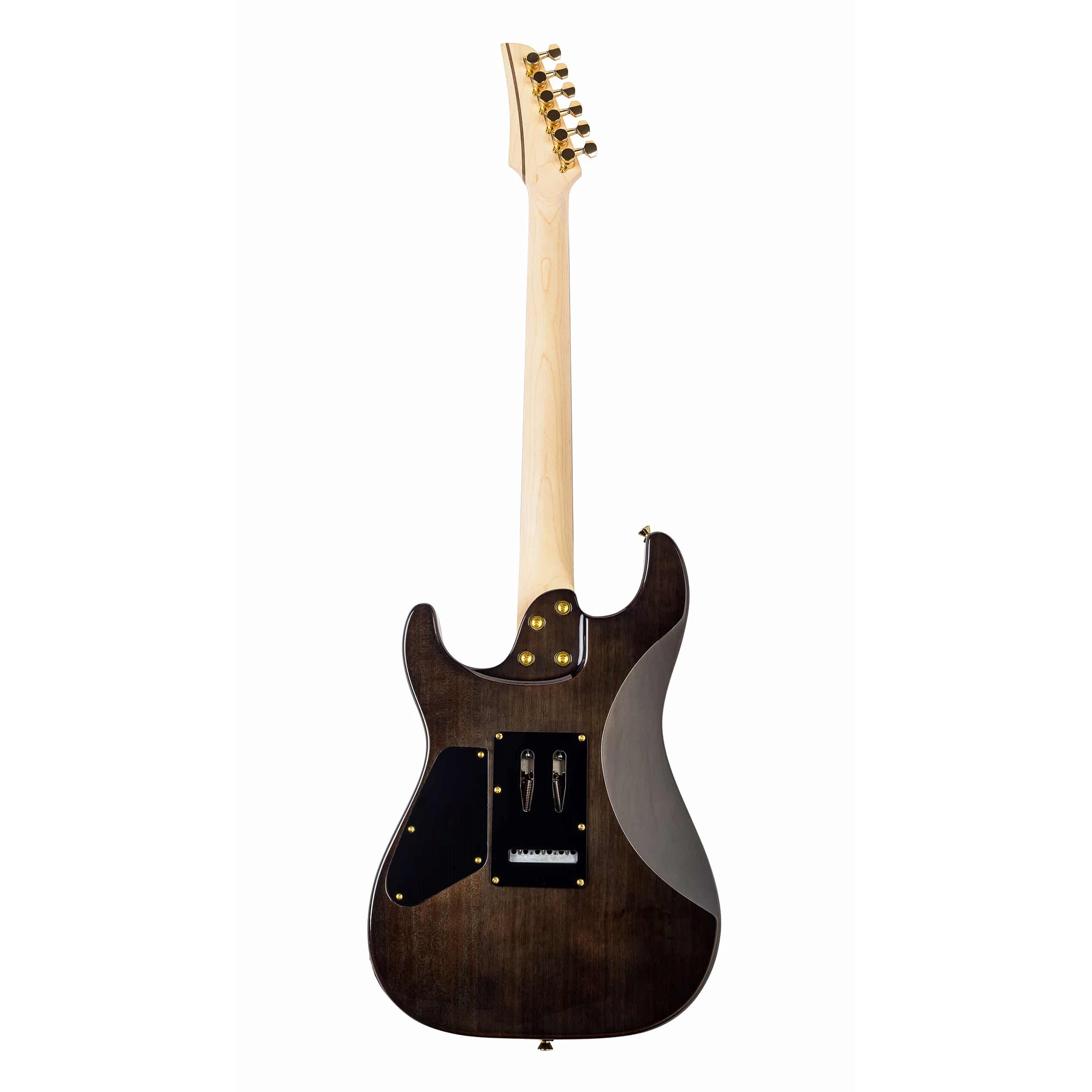 Guitarra Seizi Katana Hashira Black Onix Gold HSS Com Bag - O Acústico ...
