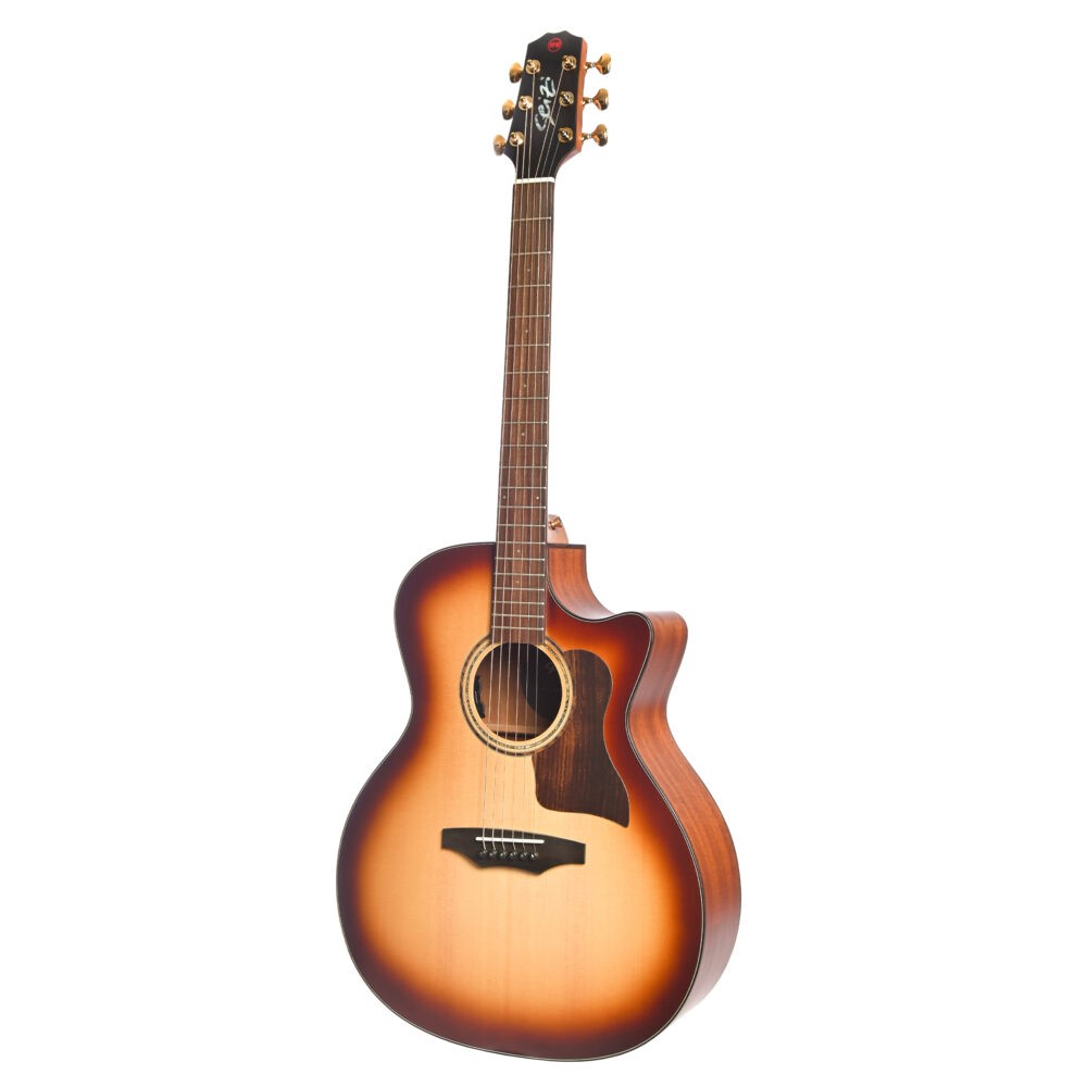 Kit Violão Seizi Supreme Ryu Cutaway HoneyBurst Gold Completo - O ...