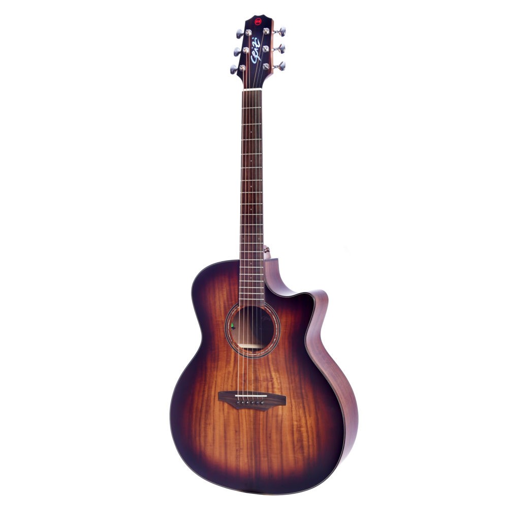 Kit Violão Seizi Supreme Ryu Mirai Cutaway Koa Burst Completo - O ...