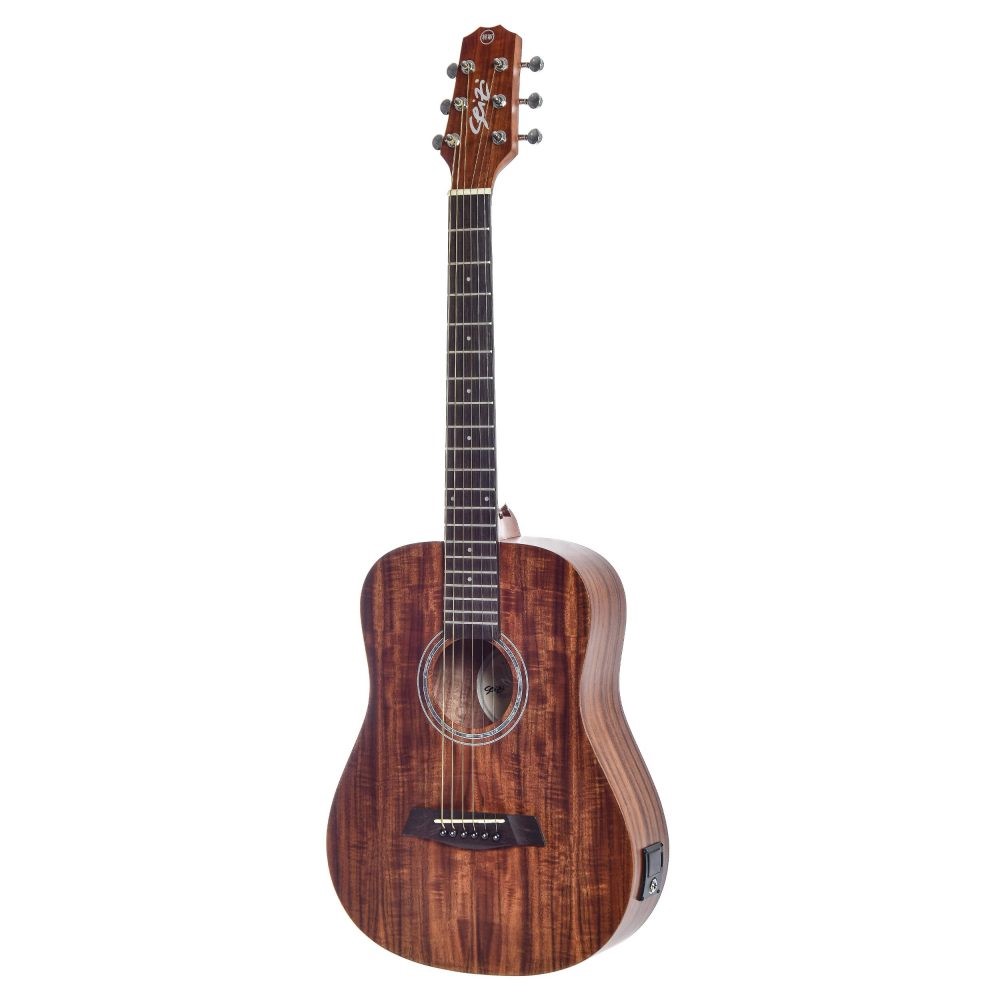 Kit Violão Seizi Baby Tokyo Koa Ativo Folk Aço Bag Completo - O ...