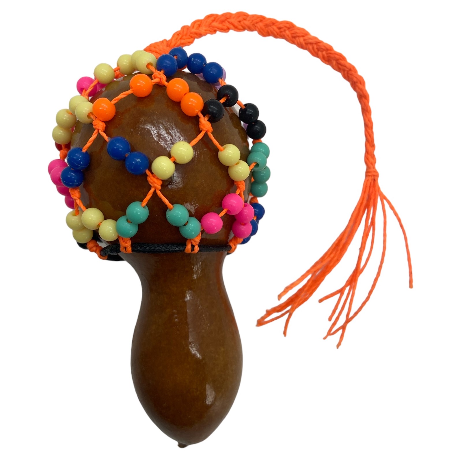 Mini Xequerê Artesanal Abê Agbê De Cabaça Com Miçangas - O Acústico ...