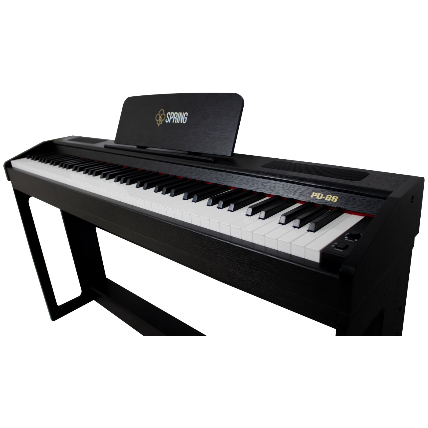 Piano Digital 88 Teclas Spring PD-88 Com MIDI Preto - O Acústico ...
