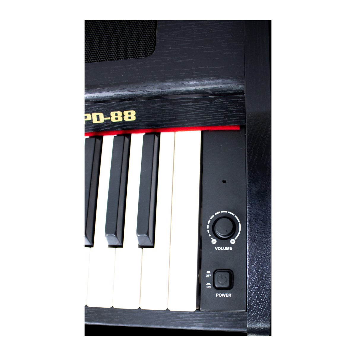 Piano Digital 88 Teclas Spring PD-88 Com MIDI Preto - O Acústico ...